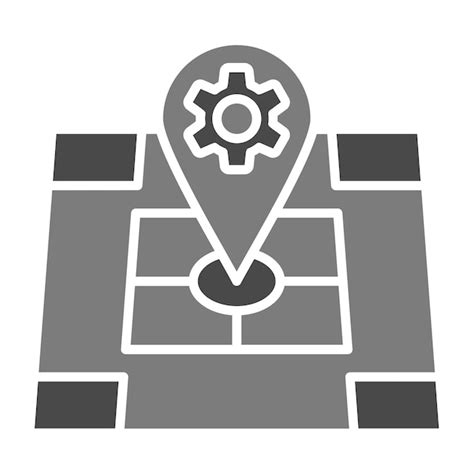 Premium Vector Localization Icon