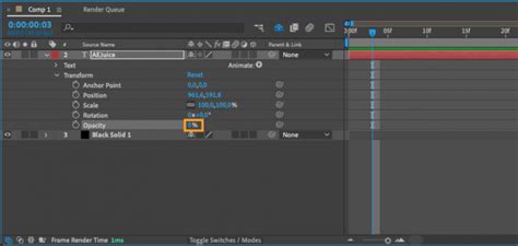 How To Set A Keyframe In After Effects