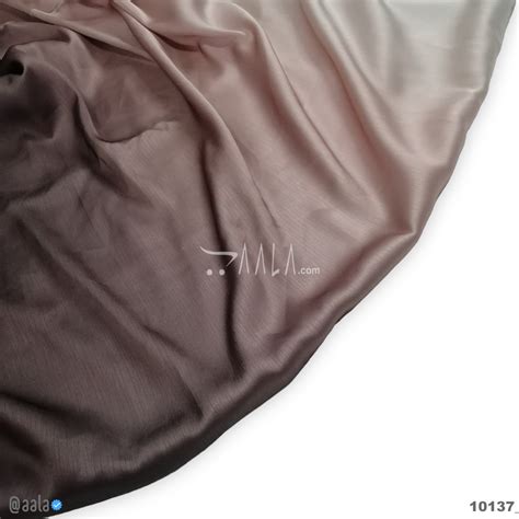Ombre Shaded Satin Chiffon Blend 58 Inches Assorted Per Metre