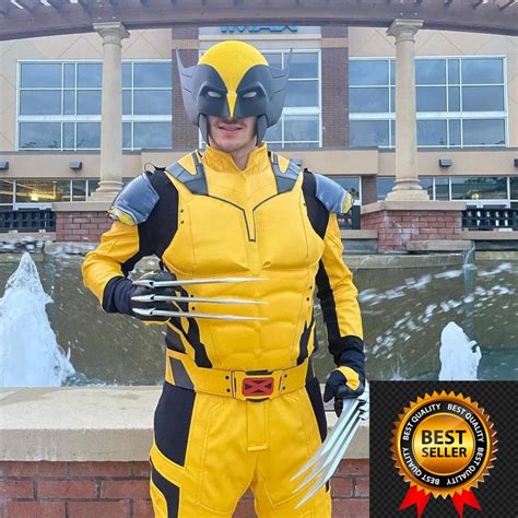 Wolverine Cosplay Costume X Men Cosplay High Quality Detailed Wolverine