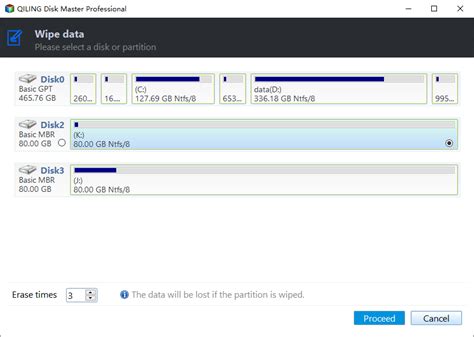 Step 3 After Reconnecting The Ssd Click Proceed To Start The Secure Erase For Your Ssd