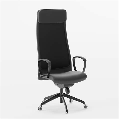 Ikea Markus Chair Architecture Models Blenderkit
