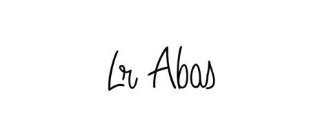 73 Lr Abas Name Signature Style Ideas Creative Esignature