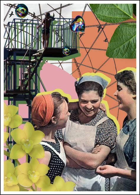 Коллаж Collage Behance