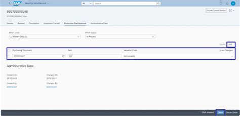 Fai First Article Inspection For Production Part Sap Community