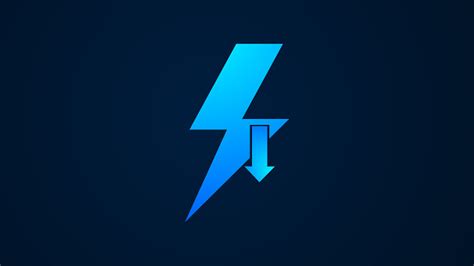 고전압 전력 아이콘입니다 어두운 배경에 청록색 전원 아이콘입니다 가상현실에 대한 스톡 벡터 아트 및 기타 이미지 가상현실 개념 개념과 주제 Istock