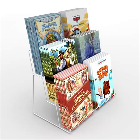 Стійка презентаційна настільна Купити за 690 грн Торгове обладнання Для книг газет та журналів