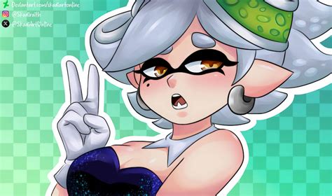 Fanart Marie From Splatoon By Skadiartonline On Deviantart
