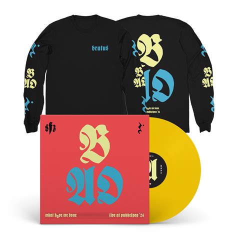 Brutus And The Atomic Orchestra Merch What Have We Done Live At