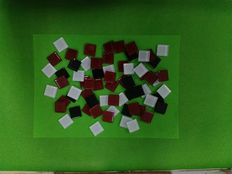 Detect The Positionorientation And Color In Matlab Of Not Overlapped Tiles To Be Picked By