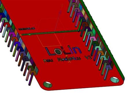 智能wifi模块esp8266 step 模型图纸下载 懒石网