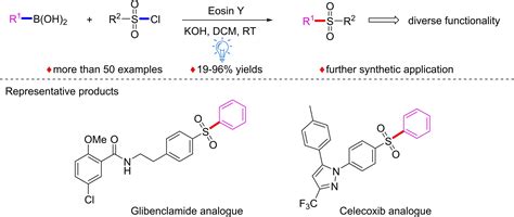 Visible Light‐driven Eosin Y‐catalyzed Suzuki‐type Sulfonylation Tang 2024 Advanced