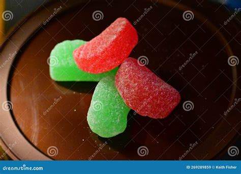 Candy Gumdrop Leaf Shaped Sugar Spice Drop Colorful Food Sweets Dessert