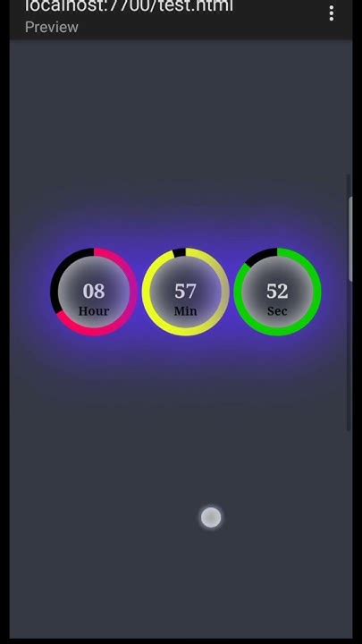 Digital Clock ⏰ Comment For Source Codehtml Css Javascript