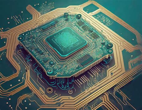Premium Ai Image Circuit Board Electronic Computer Hardware
