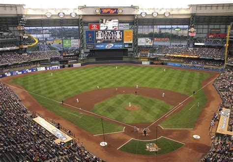 Miller Park Milwaukee Brewers Baseball Stadium Baseball Park Stadium
