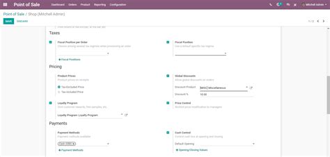 Create Your First Pos Session Odoo 13 Enterprise Edition Book Pos