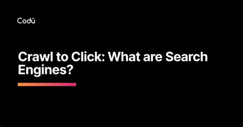 Niall Maher On Linkedin Crawl To Click What Are Search Engines