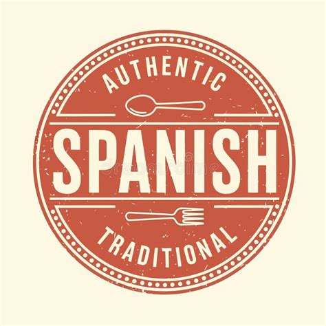 Spanish Traditional Symbols And Objects With Flag And Food Vector Set