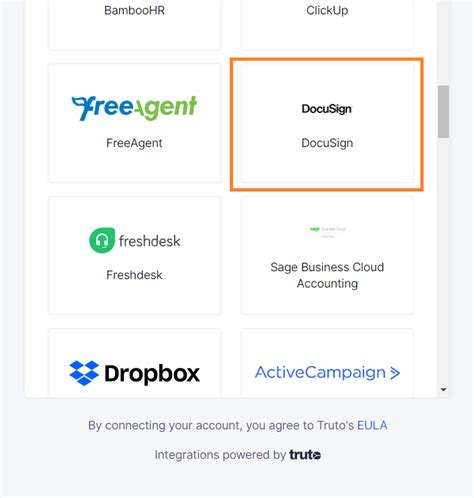 Docusign Truto Documentation