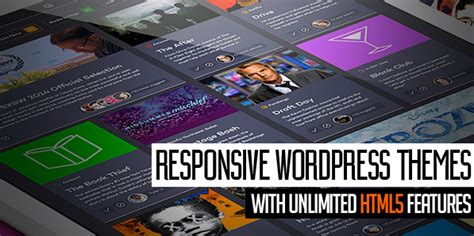 modern responsive wordpress themes with unlimited html5 features wordpress themes graphic