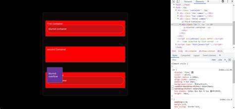 Javascript Why Backdrop Filter Blur5px Is Breaking My Design Stack Overflow