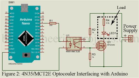 Interfacing Optocoupler With Arduino Engineering Projects