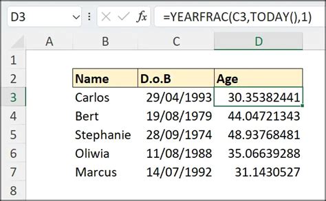 How To Calculate Age In Excel Microsoft Excel Tips And Tricks Computergaga