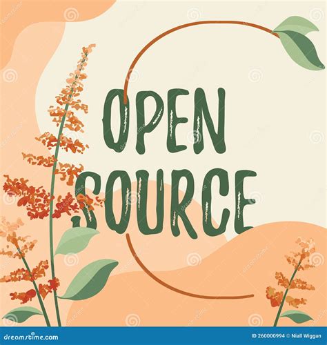 Inspiration Showing Sign Open Source Internet Concept Contains The