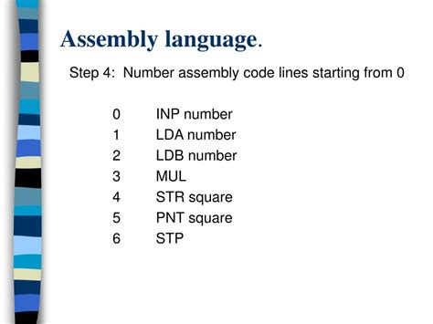 Ppt Assembly Language Programming Powerpoint Presentation Free