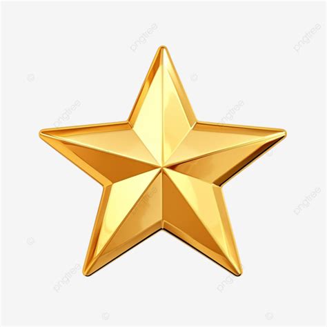 격리된 별 하나가 채워진 3d 렌더링 골드 스타 등급 상 3d 렌더링 외딴 Png 일러스트 및 이미지 에 대한 무료 다운로드 Pngtree
