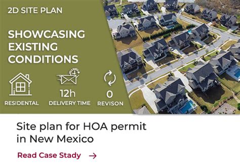 Hoa Site Plan For Permit In New Mexico Expert Drafting Get A Site Plan