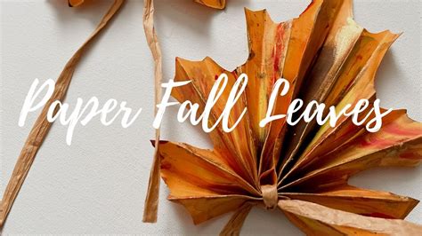 Create Your Own Fall Wonderland Master The Art Of Making Maple Leaves