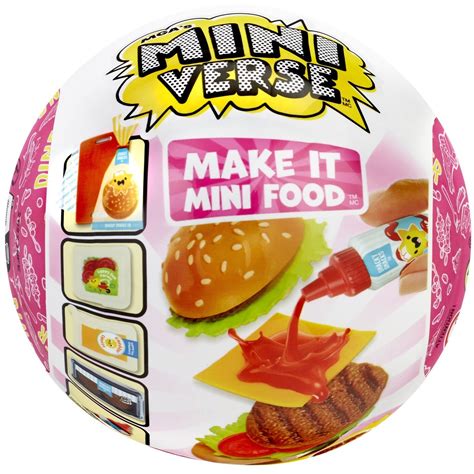 Mga Entertainment Miniverse Make It Mini Foods Diner In Pdq Series 3a