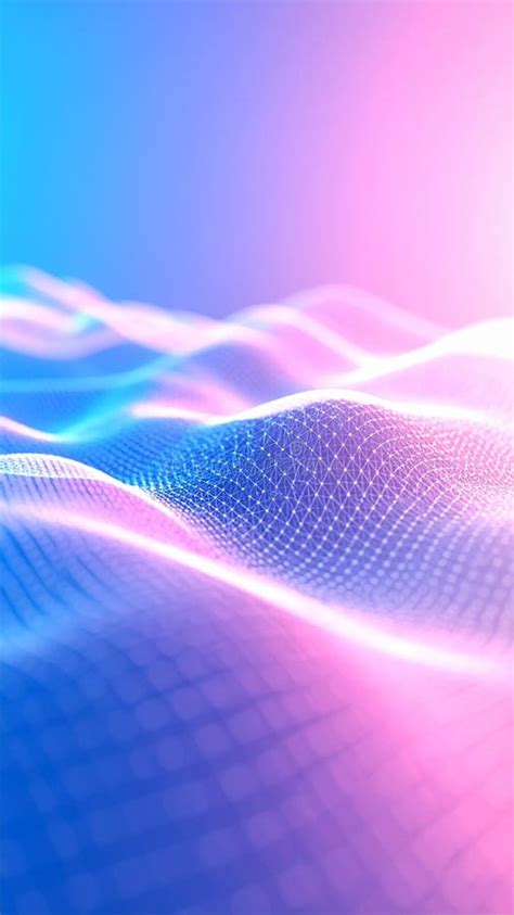 Pink Gradients Modern Geometric Seamless Pattern Tile Stock Vector