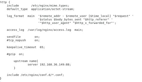 配置nginx的上游服务器实现将发送给nginx 的请求转发给网关 just t 博客园