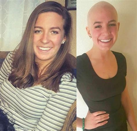 Before Or After Shaved Hair Women Before And After Haircut Shaved