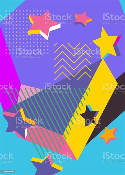 빈티지 기하학적 모양 배경입니다 간단한 사용 중 패턴입니다 포스터 책 표지 뉴스레터 소셜 미디어 배경을 위한 추상적인 기하학적