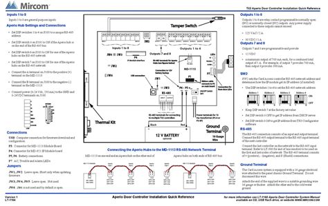 Mircom Tx3 Installation Quick Reference Pdf Download Manualslib