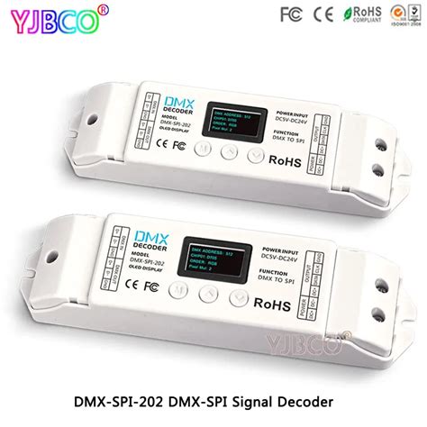 DMX SPI 202 DMX TO SPI Decoder WS2811 WS2812 WS2812B TM1804 WS2801 LPD6803 LPD8806 1903 Led