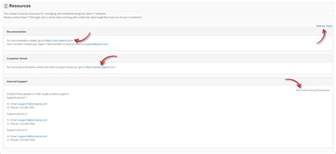 resources open it online documentation