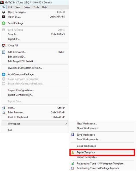 Workplace Template Export To Mtf