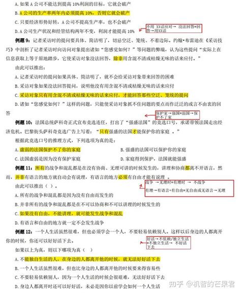 Part2 逻辑判断 【结论推理型】 知乎