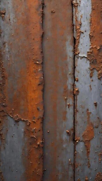 Premium Photo Gray Metal Background With Rust