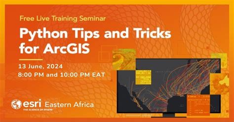 Learn Python For Gis With Our Experts Esri Eastern Africa Posted On The Topic Linkedin