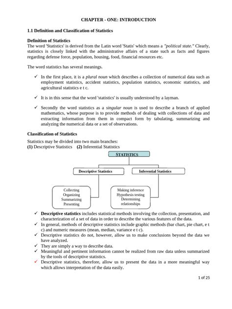 Stat 1and2 Pdf Level Of Measurement Statistics