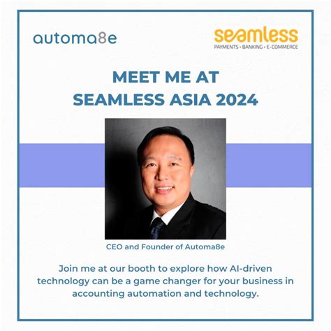 David Lau On Linkedin Seamlessasia2024 Ai Accountingautomation