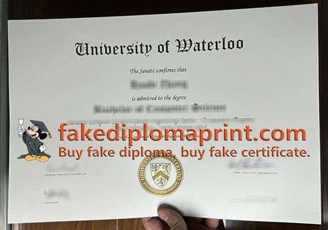 How To Buy A Fake University Of Waterloo Diploma For A Job