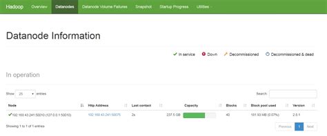 yarn ui shows no active node while it appeared in hdfs ui stack overflow