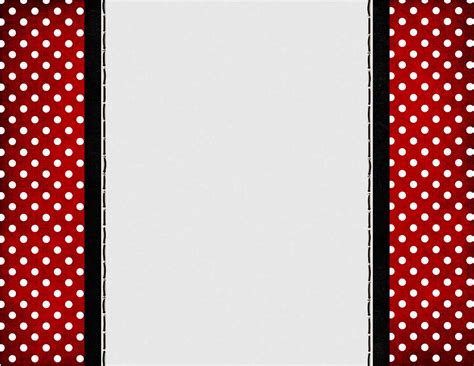 단색 벽지 테두리무늬빨간폴카 도트디자인선 560344 Wallpaperuse